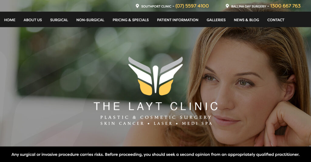 Medical Website Design Gold Coast Australia Dr. Craig Layt | Rosemont Media