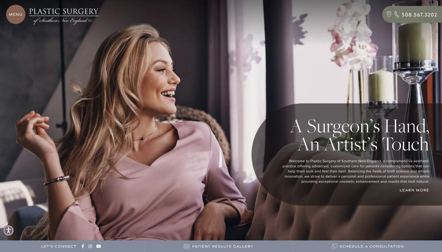 Southern New England Plastic Surgeon Unveils New Website